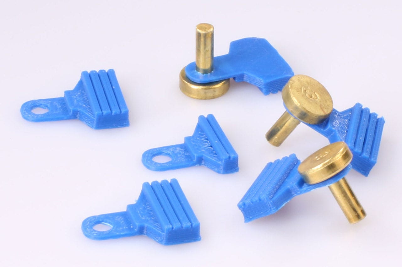 Dillon locator pin plastic catcher , button tabs for Dillon Blue Locat ...